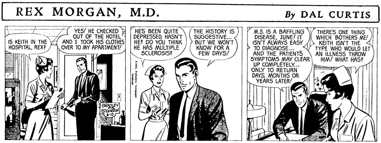 In Search of Rex Morgan, MD: 1965 Comic Strips: A Summary