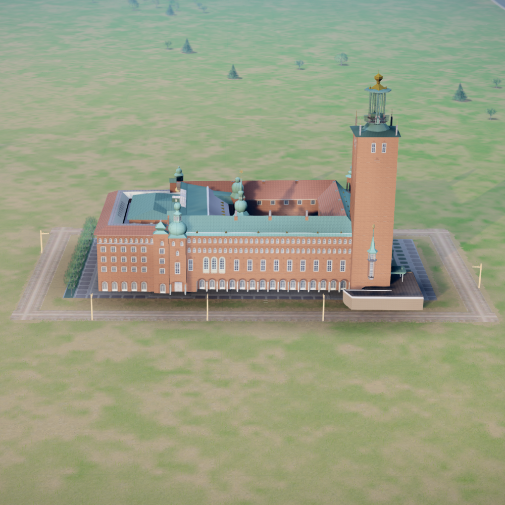 The Sim City Planning Guide: SimCity Landmark Dimension Guide