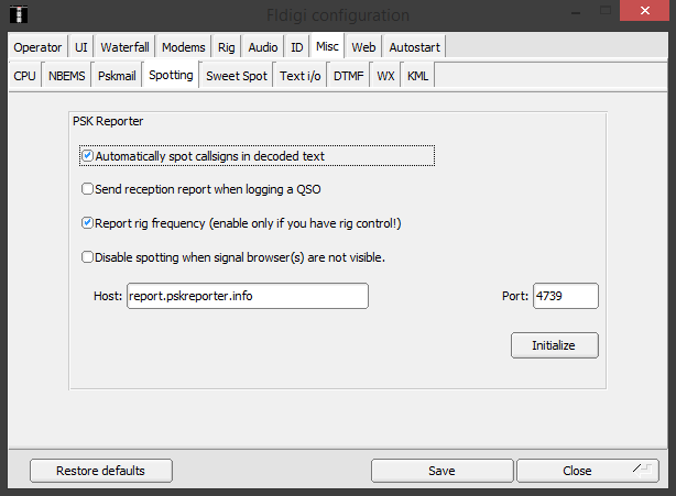 KK4WJS: Configuration tips for Fldigi