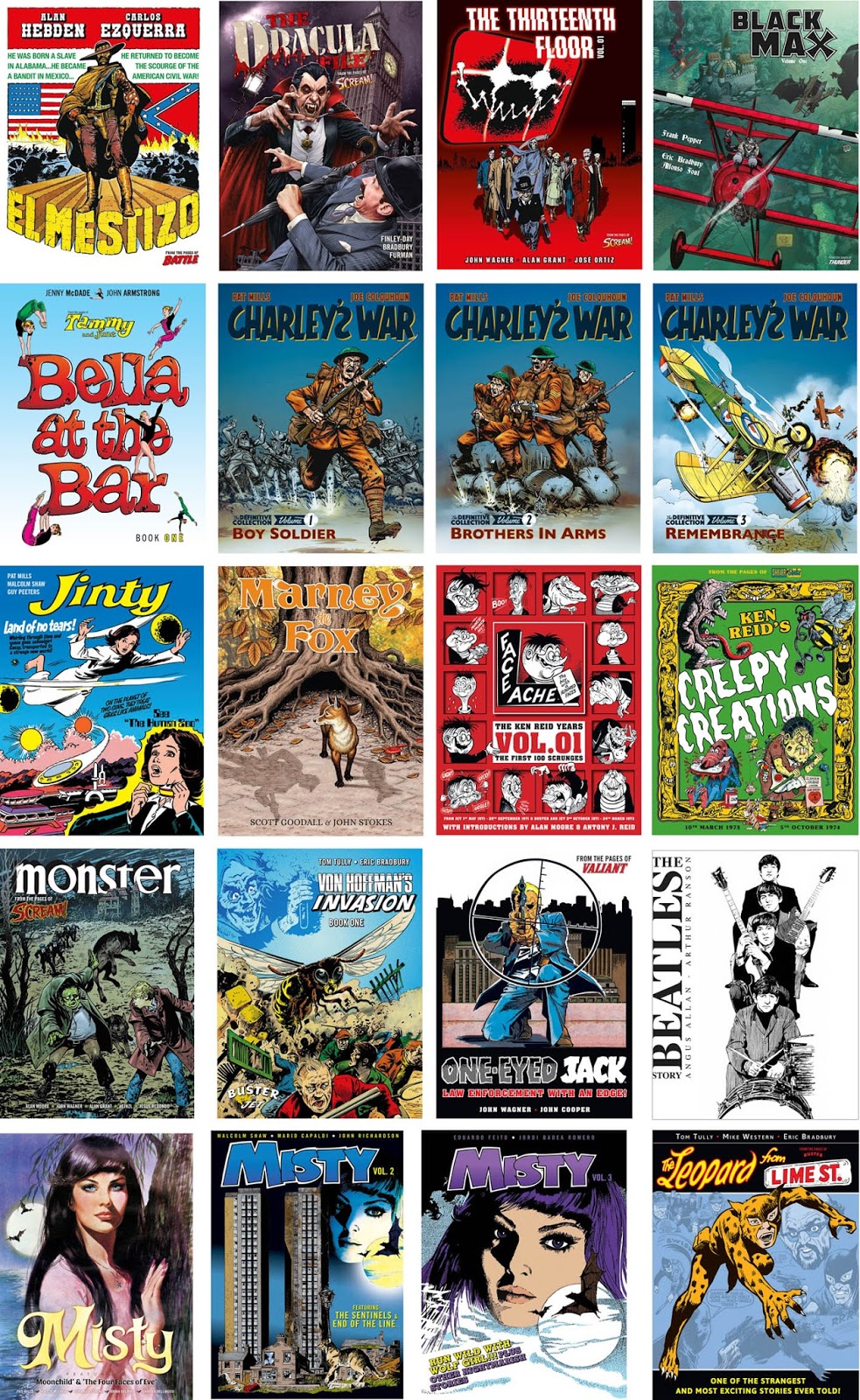 BLIMEY! The Blog of British Comics: The Treasury of British Comics - so far BLIMEY! The Blog of British Comics: The Treasury of British Comics - so far