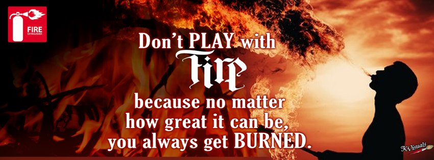 K-Visuals: Fire Safety FB Quotes