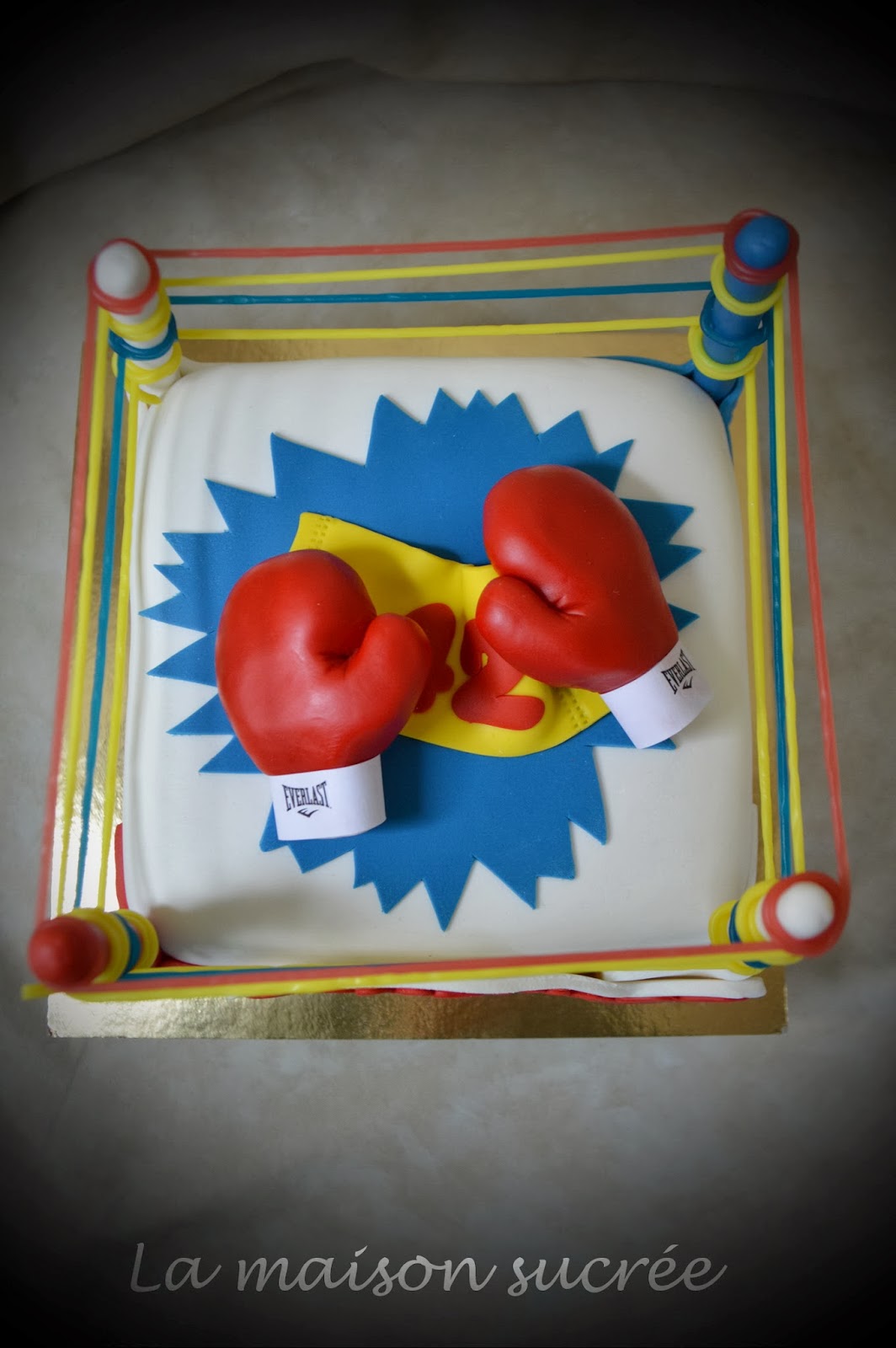 La Maison Sucrée: Gâteau de boxeur