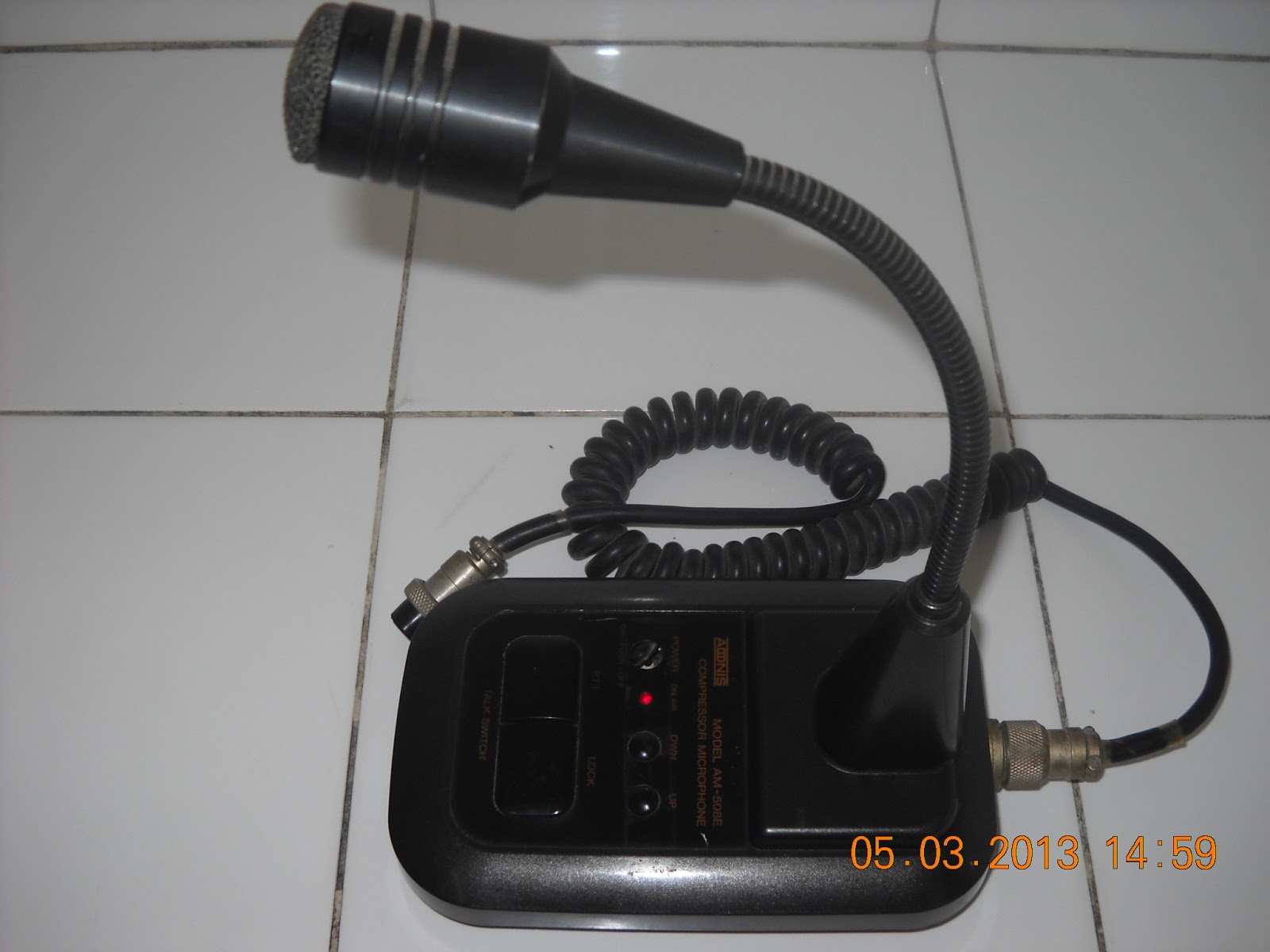 Sinar Agung ( Y C 2 V D I ): DESK MICROPHONE ADONIS AM 508 E - MULUS ...