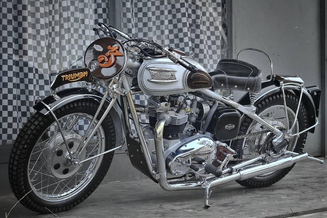 Triumph tr7rv 750cc / Rockers motorcycle custom bkl