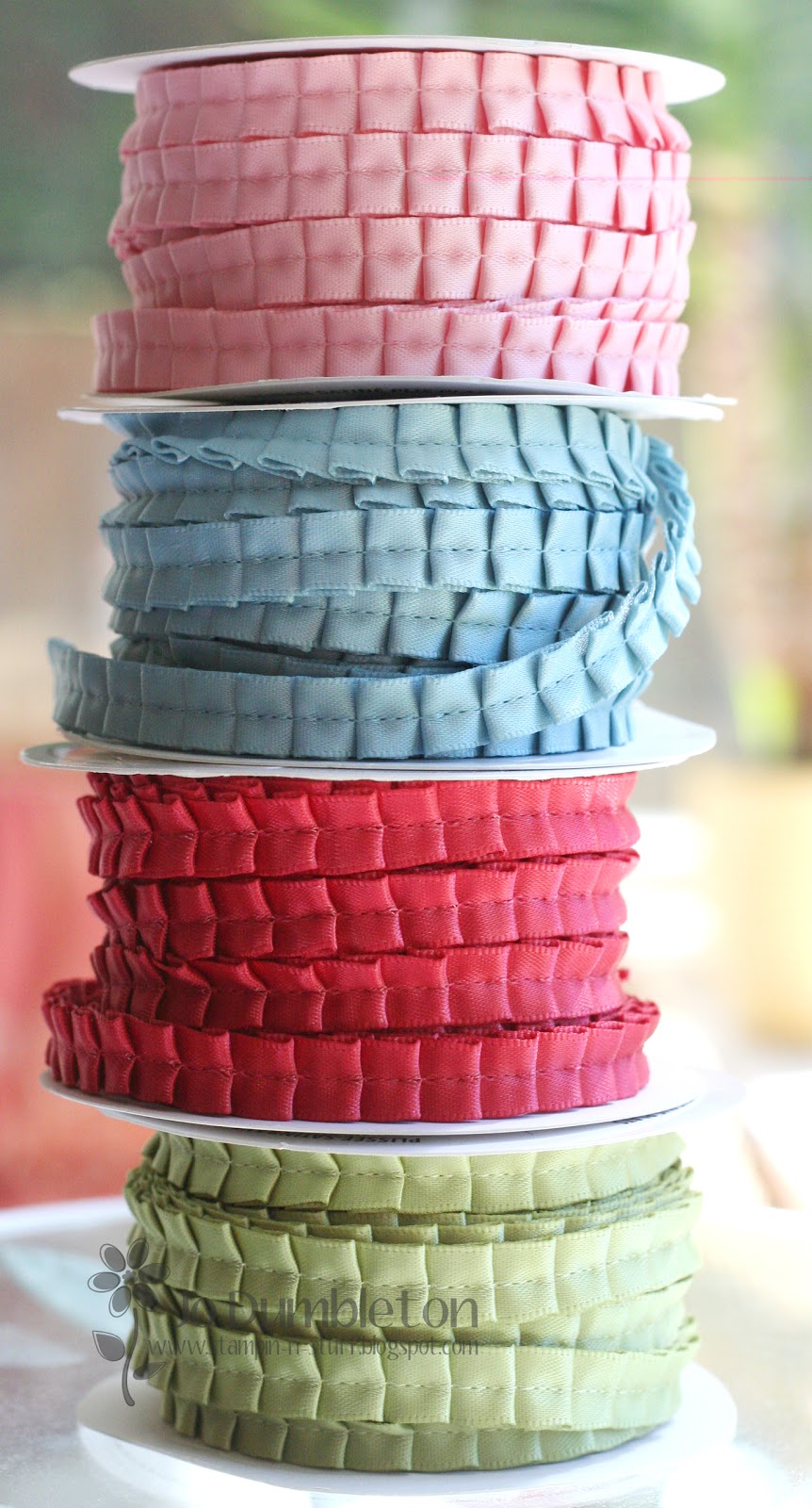 Stampin' 'n Stuff: Pleated Satin Ribbon Bundle
