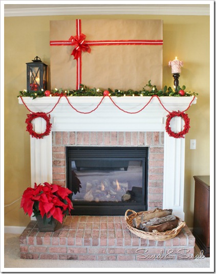 Ten June: Christmas Cheer Link Party: The Best Of Holiday Mantels