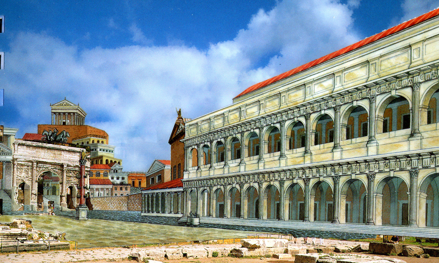 Art en Vena: ARQUITECTURA ROMANA: ARQUITECTURA CIVIL