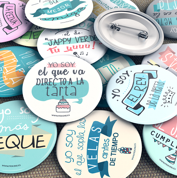 ELABORANDO PIN-BOTÓN CREATIVO