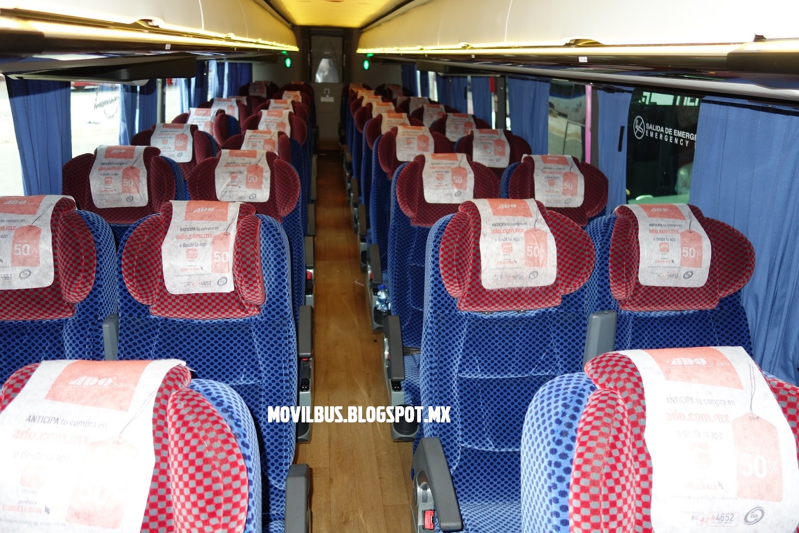 Conoce los interiores y servicios que ADO GL ofrece en sus Irizar i8.