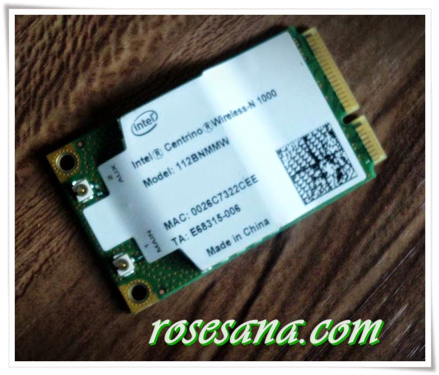 2R Hardware & Electronics: Intel Wifi Link 1000 112bnmmw Wireless N ...