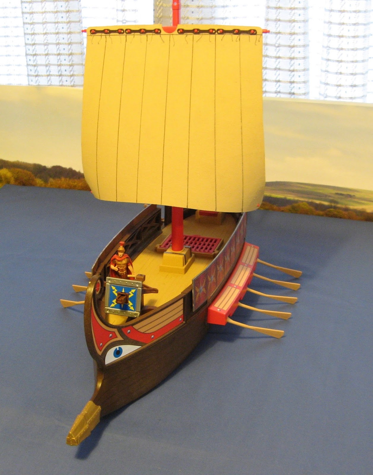 By Toutatis !: Roman Ship - ready for its crew ...