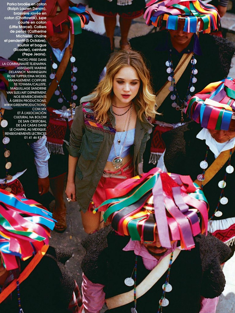ROSIE TUPPER BY ANNA MENKE FOR MARIE CLAIRE FRANCE JULY 2013 ...