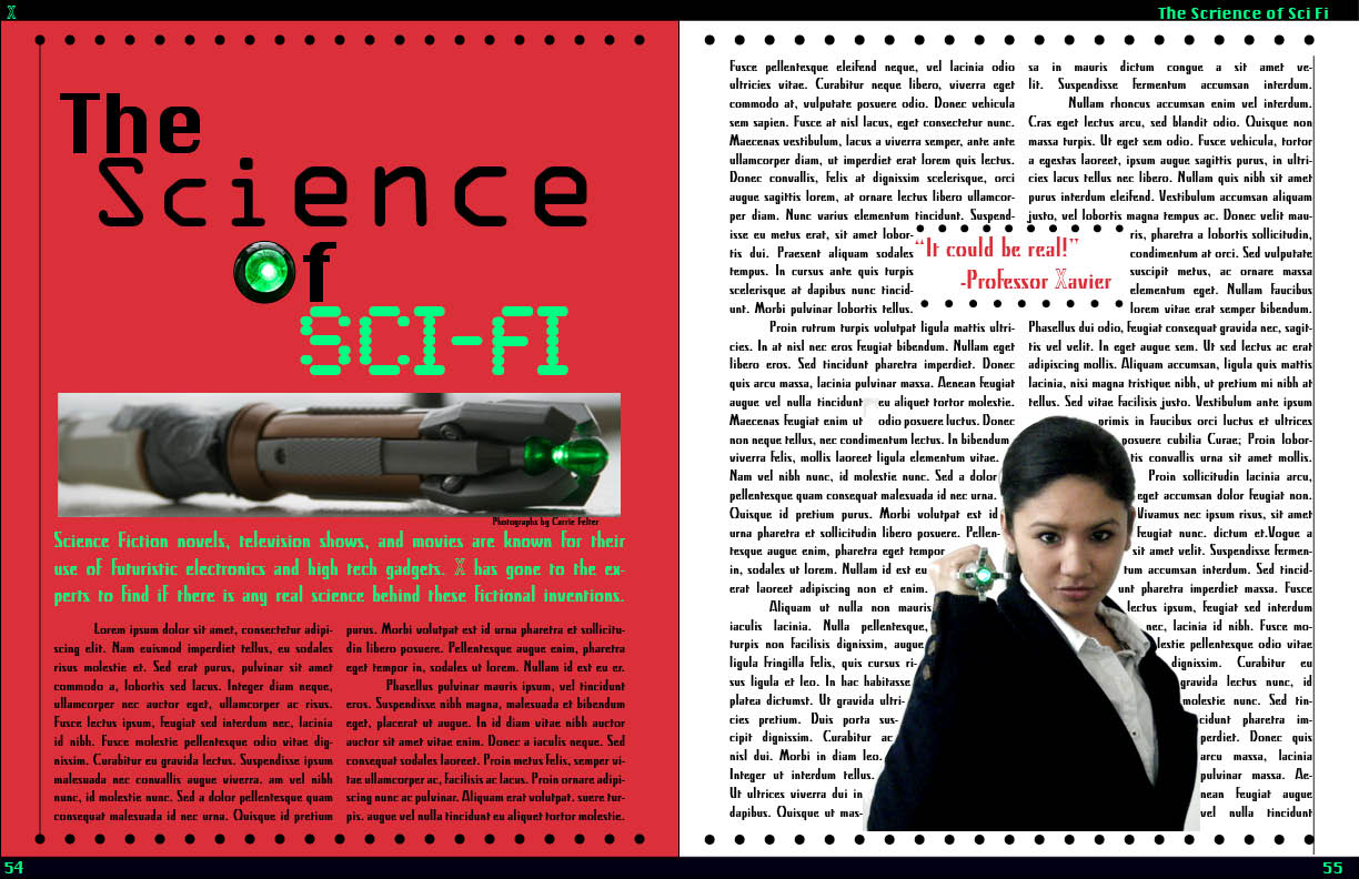 Emilia McClymont: Magazine Layouts