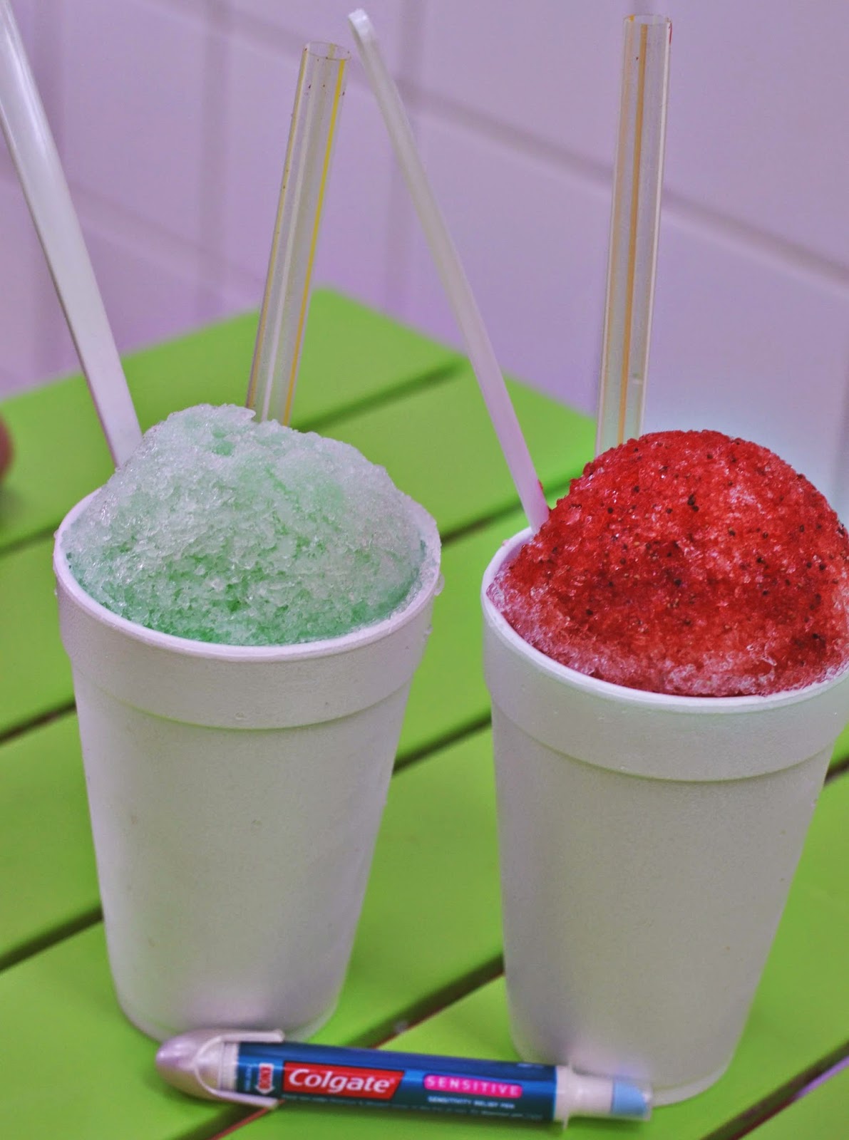 Do Tell, Anabel: Enjoying Raspados Again Thanks to the New Colgate ...