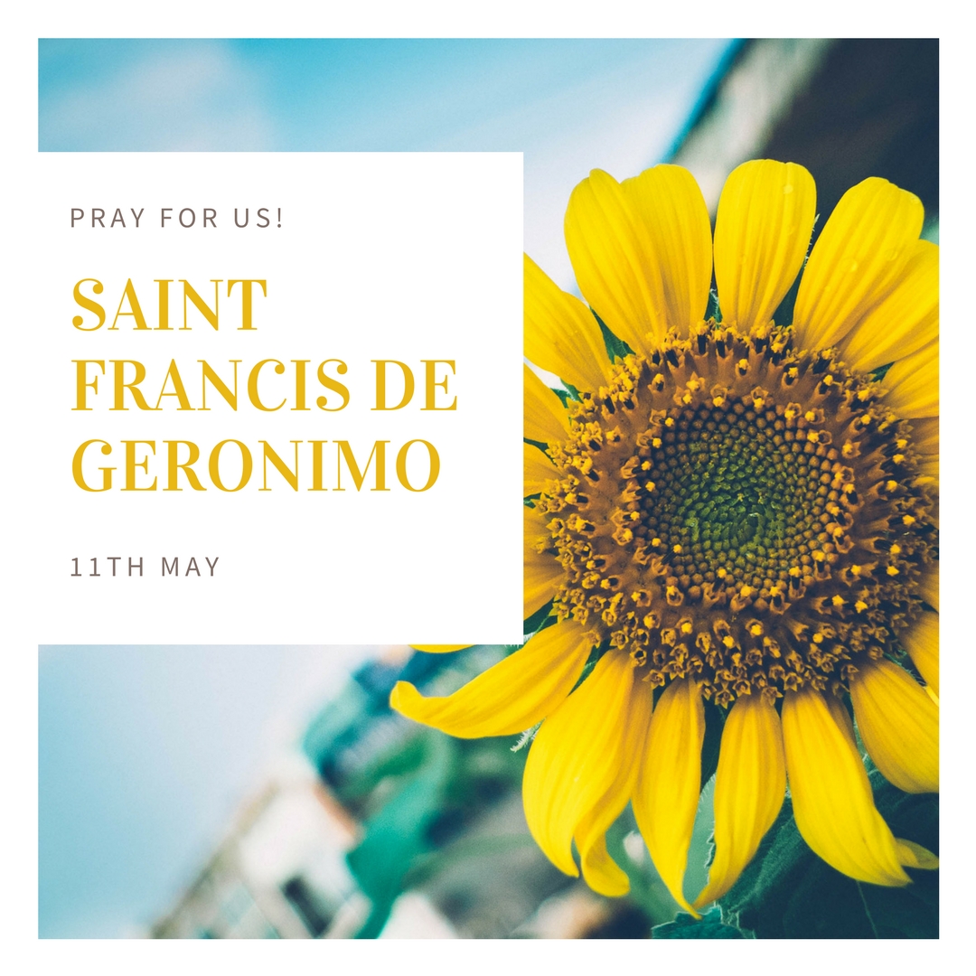 Saint Francis de Geronimo - Go to Mary