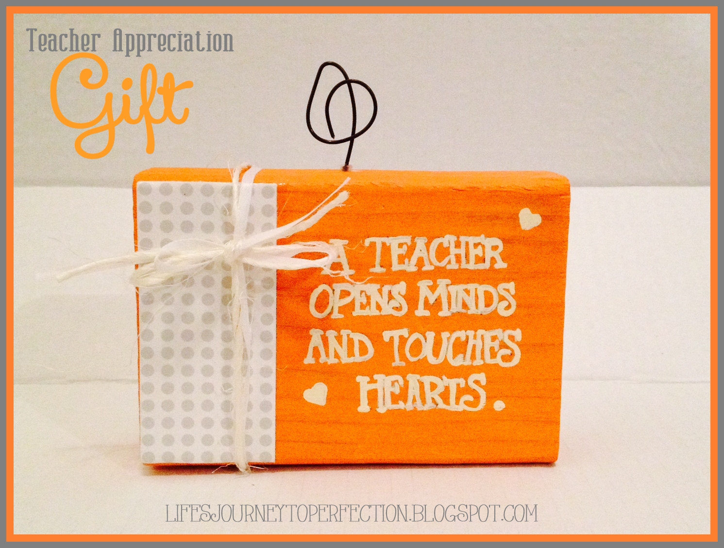 Lifes Journey To Perfection Teacher Appreciation Ideas 2015