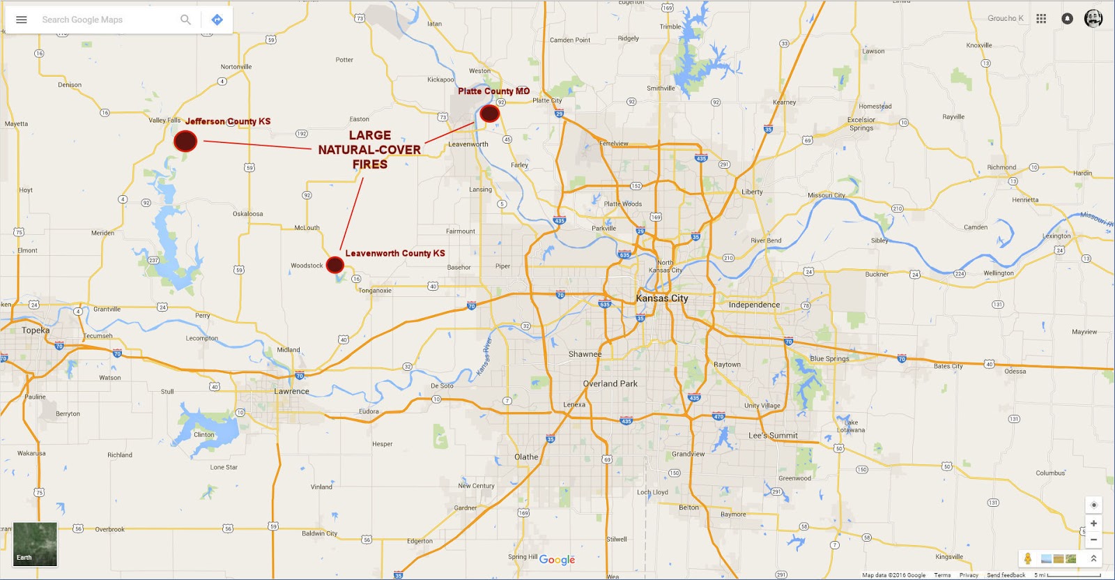 Capt. Spaulding's World: BREAKING NEWS: High Winds Fan Fires in Kansas ...