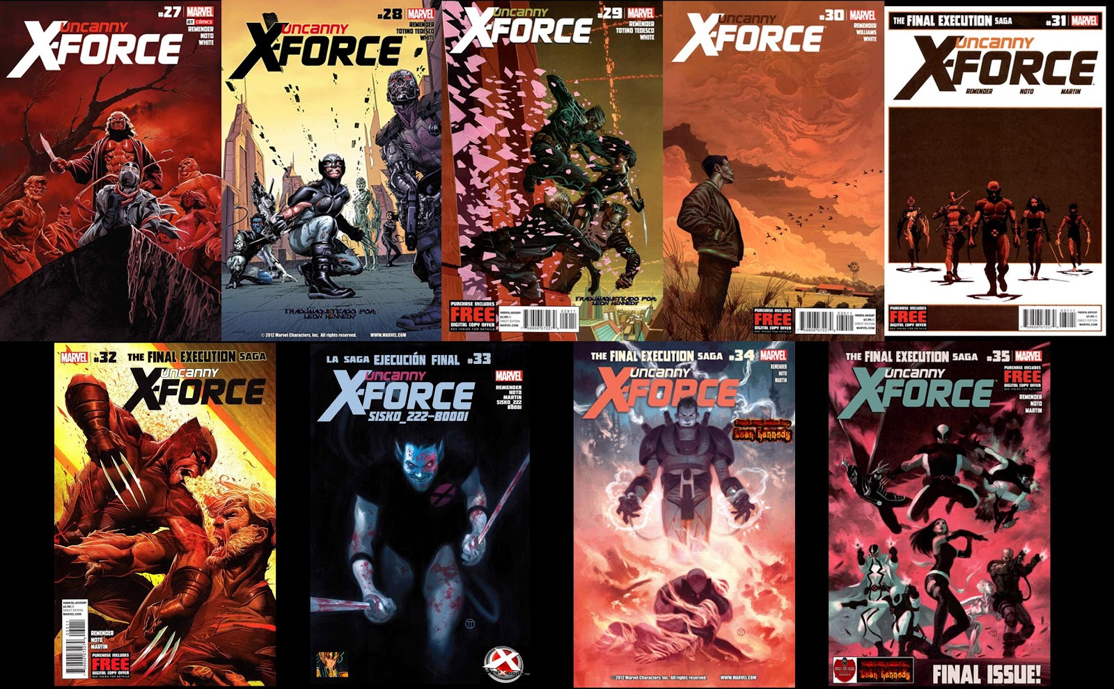 Uncanny X-force 1 al 35 Español (completo) - Trislong