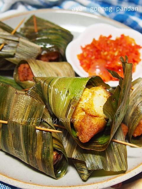 Ayam Goreng Pandan - Monic's Simply Kitchen