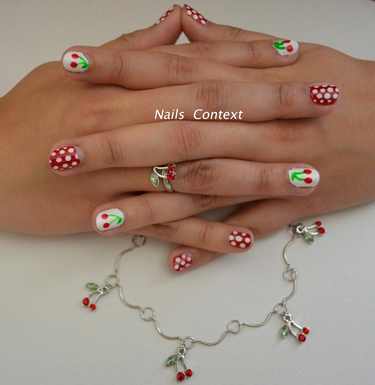 Nails Context: Cherry Nails
