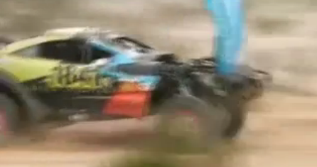 Rally Car Flips But Keeps On Racing. - Best Right Way