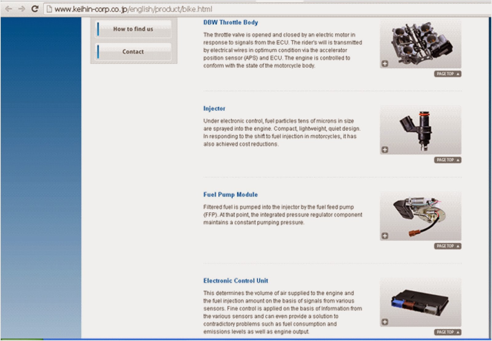Spare part motor injeksi produsenya siapa? - Kursus Mekanik Motor
