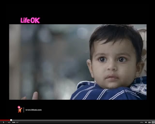 Advertsement of Channel "Life OK" - उसकी तो है ऐश, अपनी तो धत्त तेरे की ...