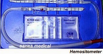 Berita Medis: Alat untuk Mengukur Konsentrasi Sel Hemositometer atau ...