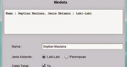 Latihan Praktikum Java Netbeans Materi Teknik Informatika Informasi Teknologi Informasi