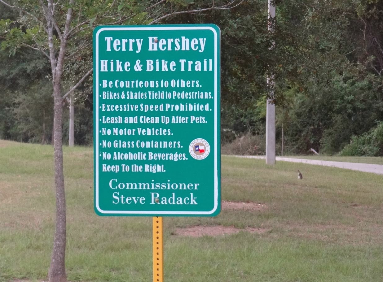 H-Town-West Photo Blog: Hiking Trail Signs