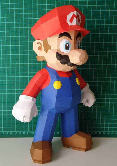 Papercraft - Super Mario - Papercraft4u | Free Papercrafts, Paper Toys ...