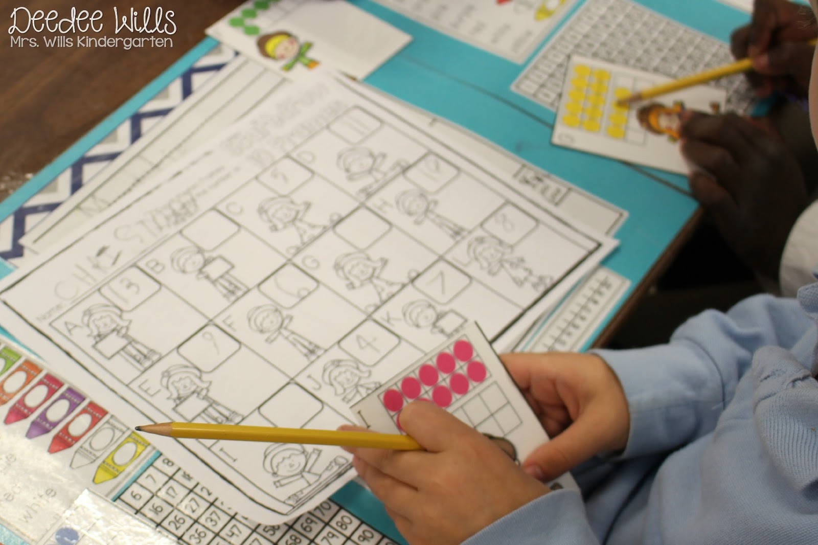Printable Kindergarten Math Literacy Stations