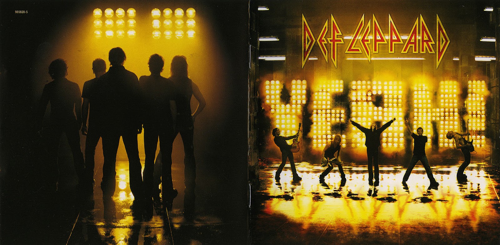 Encarte: Def Leppard - Yeah! - Encartes Pop