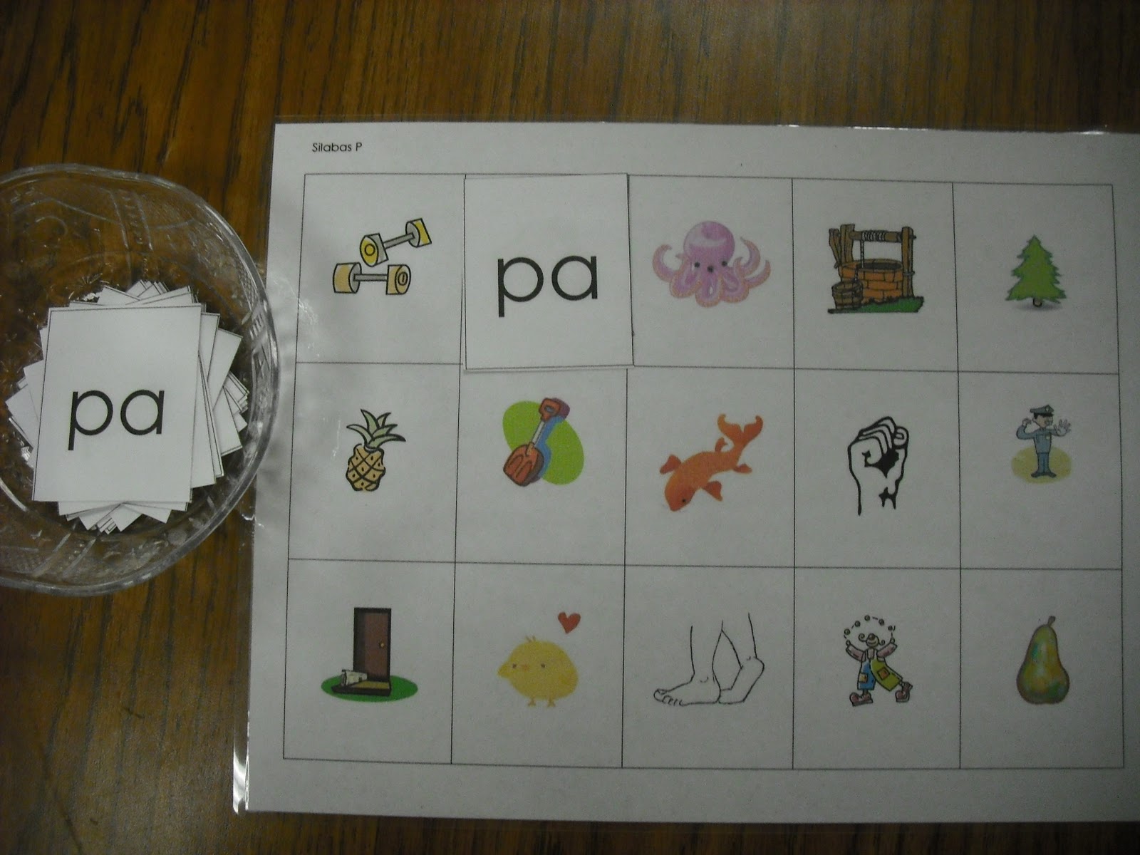 Initial Syllable/Silaba inicial ~ Bilingual Montessori