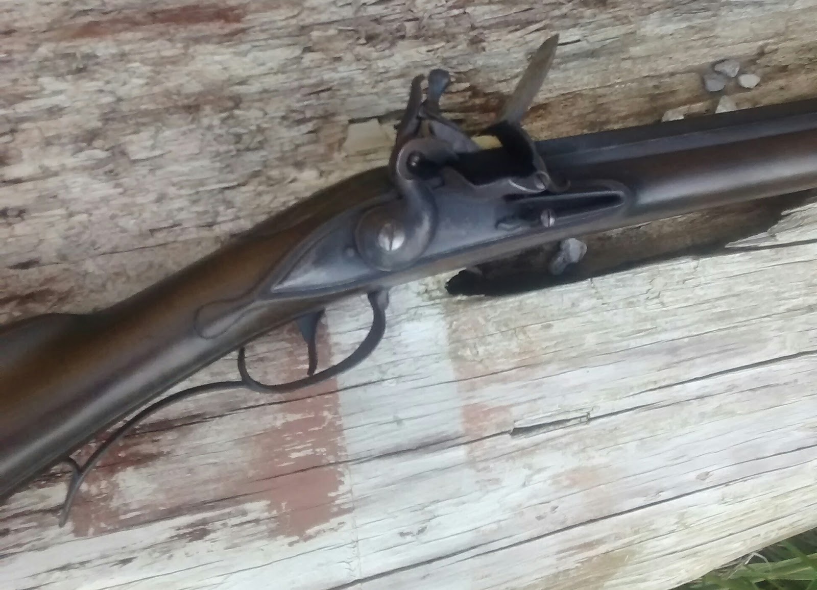 Joe Schell flintlocks: 58 caliber iron mounted southern rifle