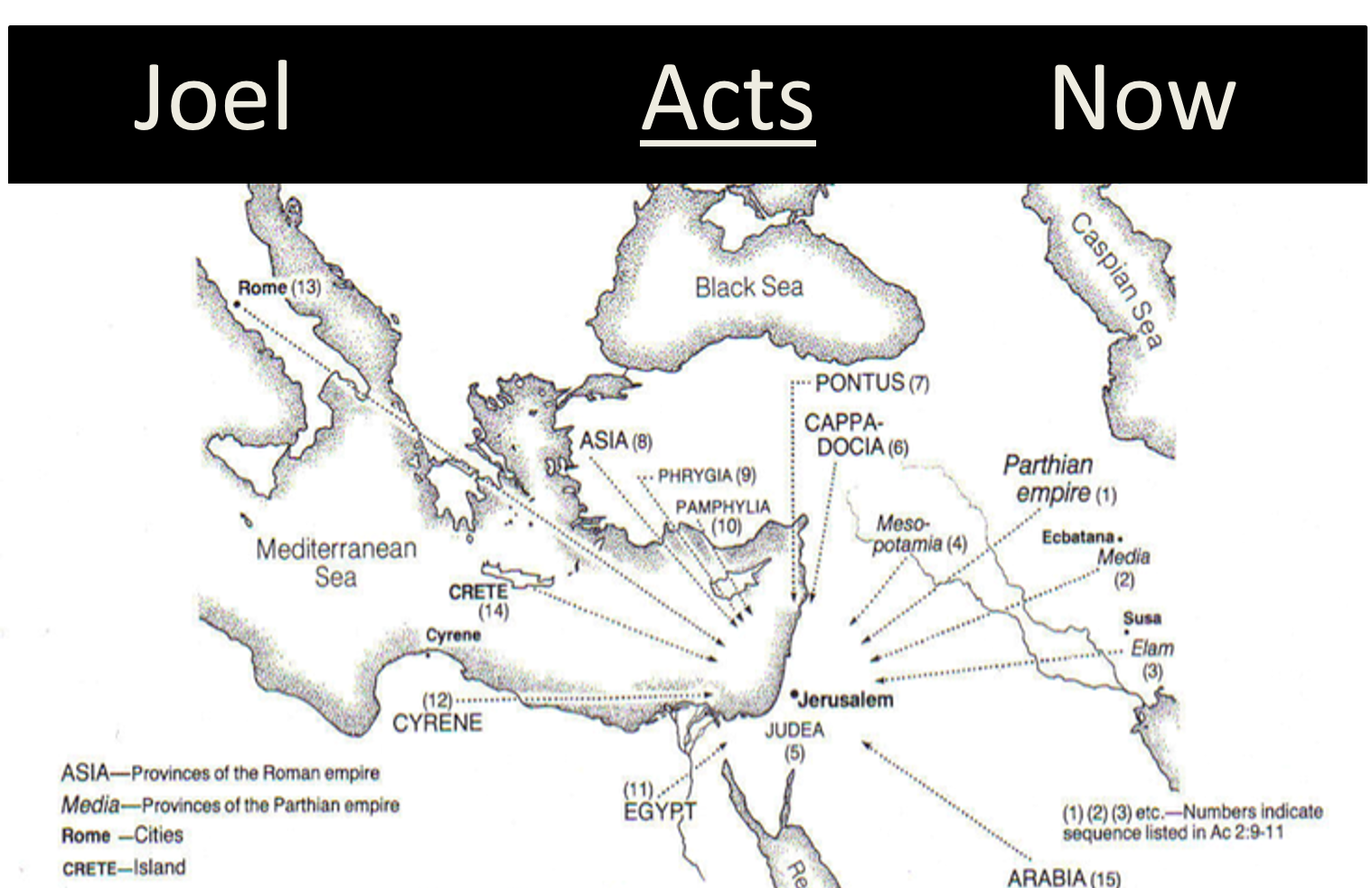 HOW IN THE WORLD!!: The Promise Fufilled: the Spirit poured out then ...