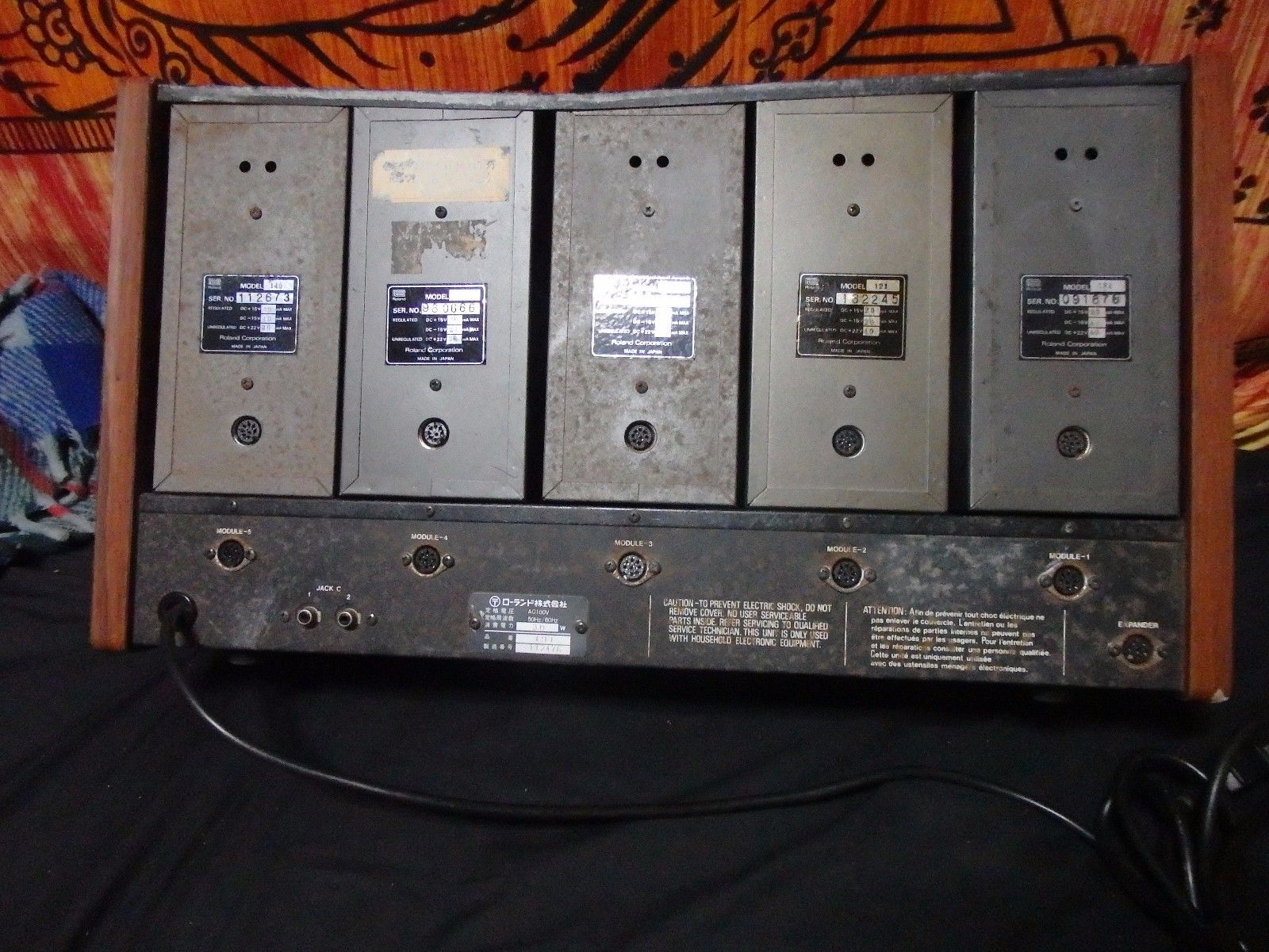 MATRIXSYNTH: Vintage Roland System 100M Analog Modular Synth