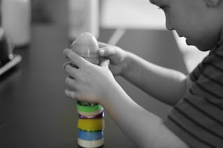 Little Moments: Egg Stacking