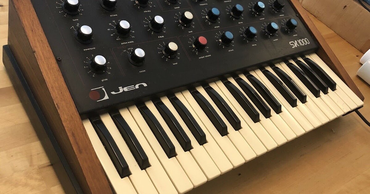 MATRIXSYNTH: Jen SX1000 Synthetone Analogue Monophonic Synth