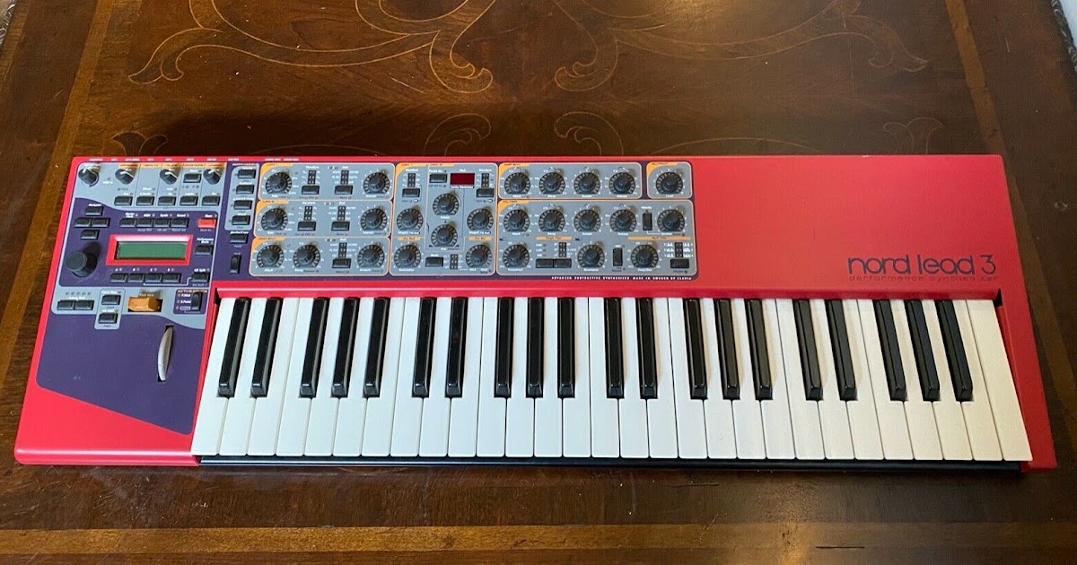 MATRIXSYNTH: Nord Lead 3 Performance Synthesizer SN 21030057