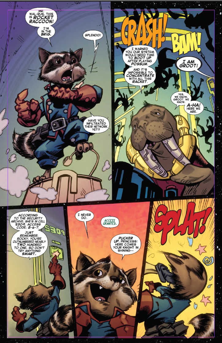 COMICS: Preview Joe Caramanga's Upcoming ROCKET RACCOON Comic
