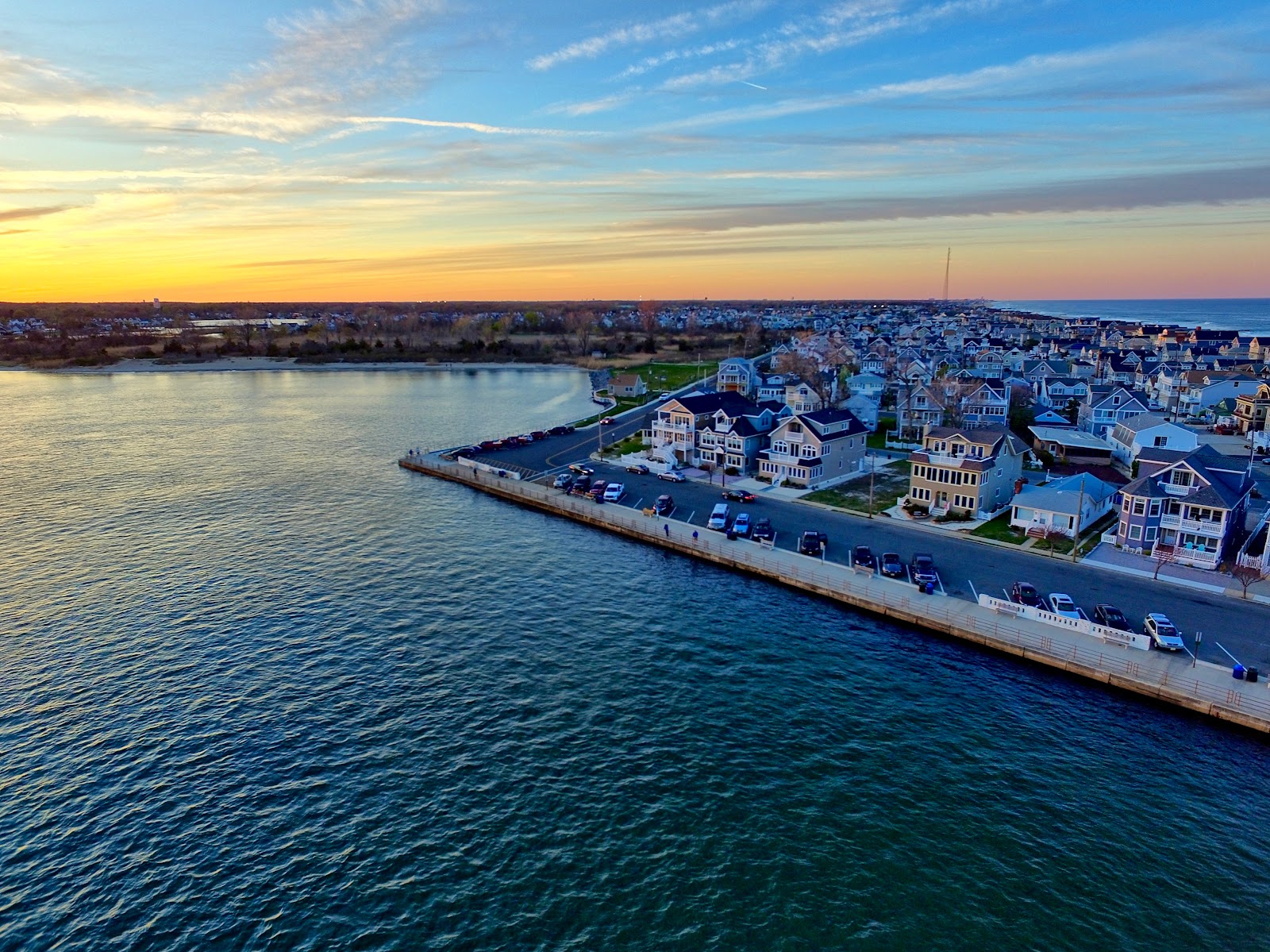 Manasquan River - Spring Sky on Fire