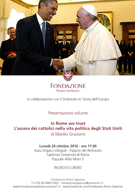 Dottorato Storia d'Europa: In Rome we trust. L’ascesa dei cattolici ...