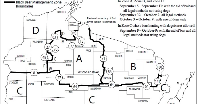 Hunting, Fishing, and Outdoor Adventures: Wisconsin Black Bear Hunt ...