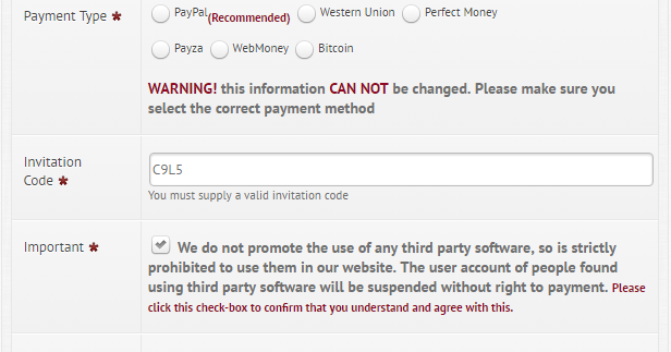 Megatyper Validation Code: MEGATYPER