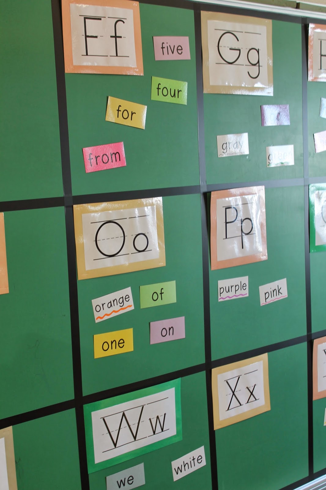 ABC's and Polka Dots: Word Wall tip {and a FREEBIE!}