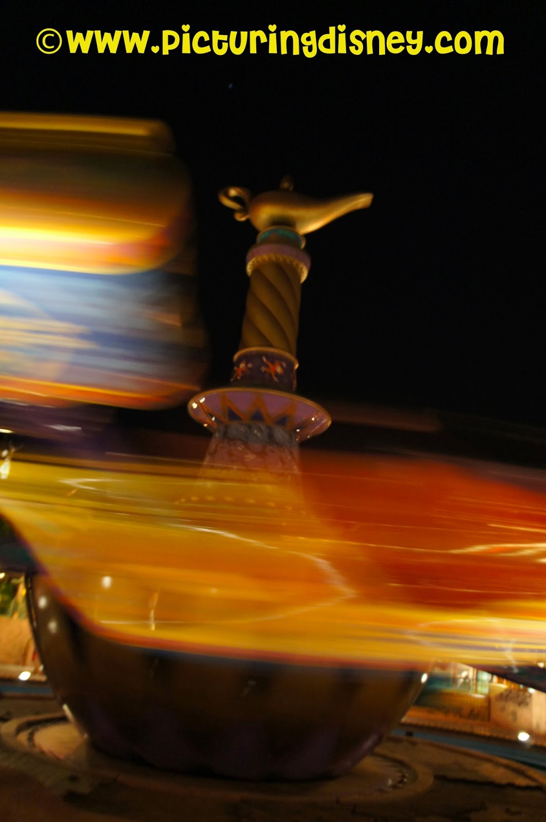 Picturing Disney: Take a ride on Magic Carpets of Aladdin!