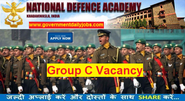 NATIONAL DEFENCE ACADEMY RECRUITMENT 2017 FOR CLERK, MTS & FIREMAN POSTS