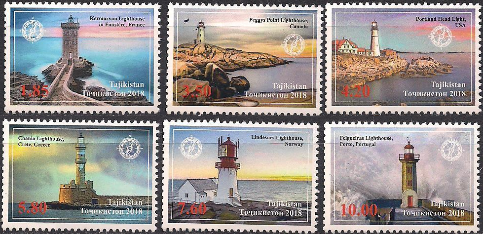 New Stamps with Lighthouses (Since 2010 to....): TAJIKISTAN - 2018