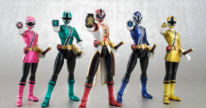SDCC Exclusive S.H. FiguArts Power Rangers Super Samurai Announced ...